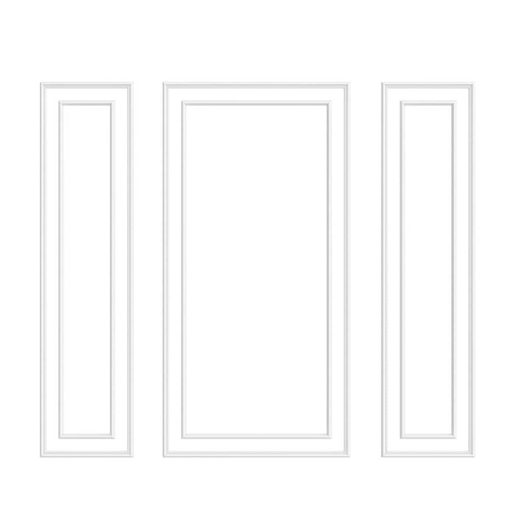 GOLDENPOLEY 0.67 in. D x 48 in. W x 96 in. L (Set of 3) Double-Layer ...