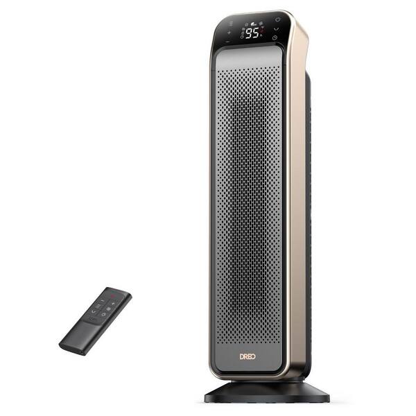 DREO 1500W 25 in. Indoor Portable Ceramic Convection Electric Space ...