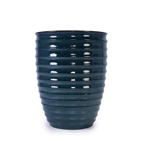 LCEPURE TRADE INC Ceramic Flowerpot, Modern Planter for Patio, Garden ...