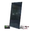 NATURE POWER 215-Watt Monocrystalline Solar Panel with 12-Volt Charge ...