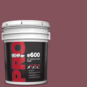 BEHR PRO 1 gal. #PPU1-15 So Merlot Low Luster Exterior Paint PR62301 ...