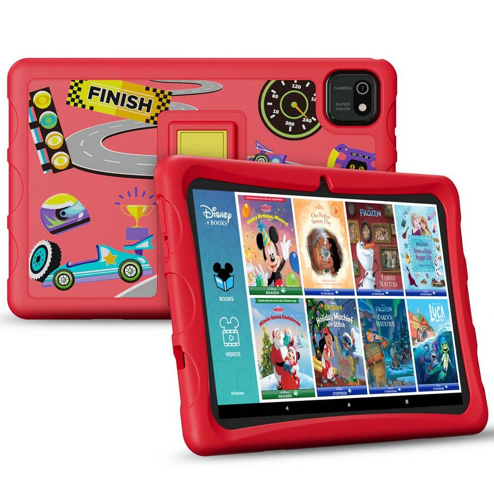 CONTIXO 10 in. Kids Tablet Android 13, with 80 Disney E-books and Kid ...