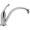 Delta Collins Lever Single-Handle Standard Kitchen Faucet in Chrome 141 ...
