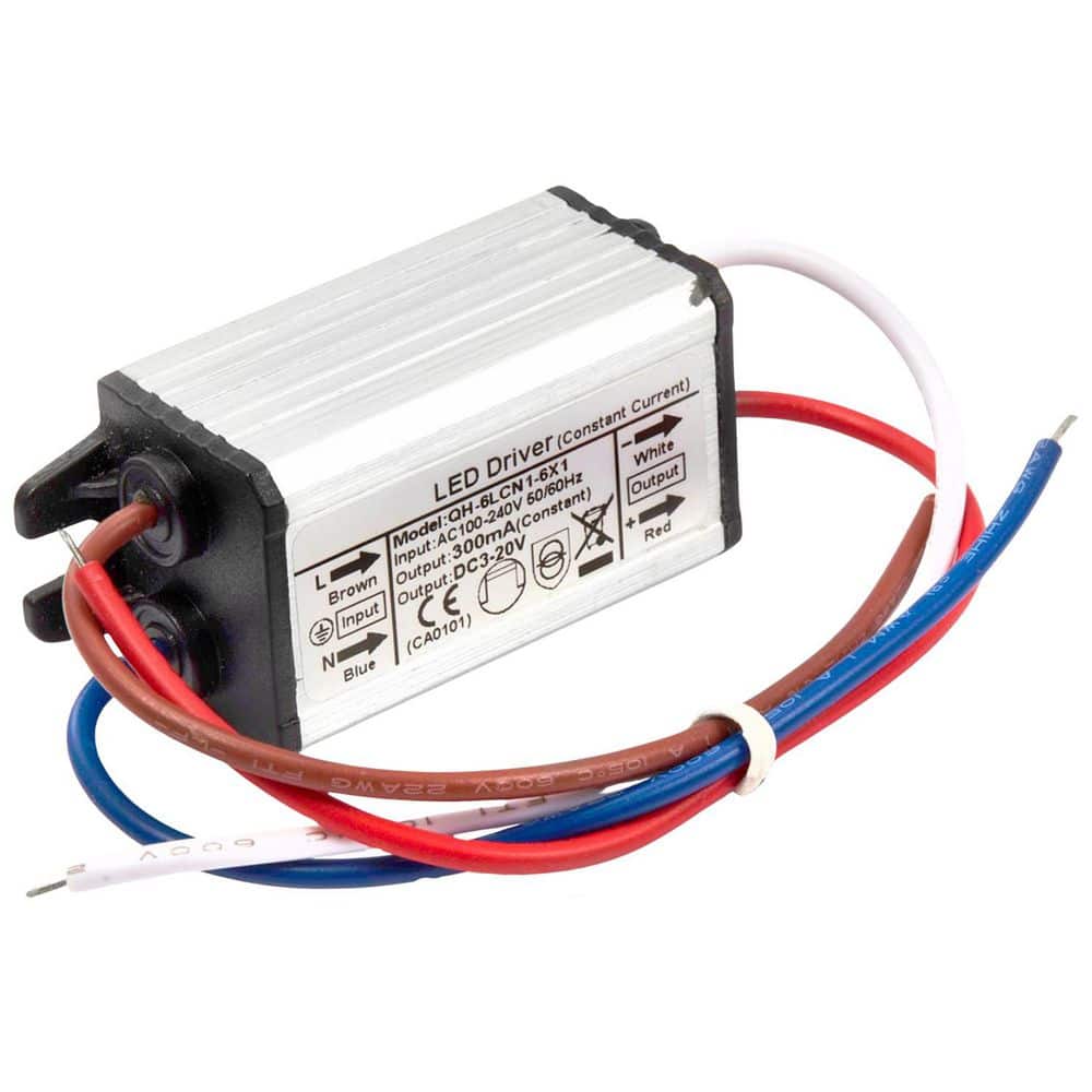Chanzon LED Driver 300mA 3V-20V 1-6W Waterproof High-Power Supply for ...