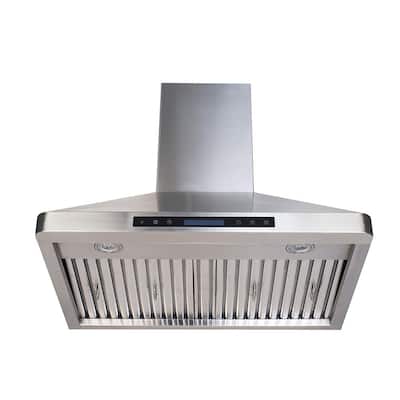 Home Beyond 28 in. 600 CFM Insert/Built-in Range Hood with Baffle ...