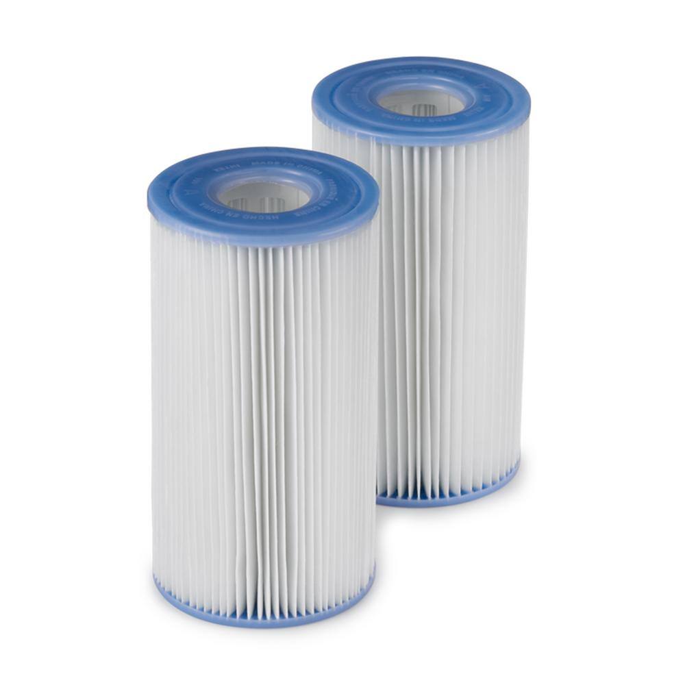 INTEX 4.25 in. Dia 500 sq. ft. Type A or C Pool Replacement Filter ...