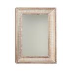 Litton Lane 43 in. x 31 in. Intricately Carved Rectangle Framed Brown ...