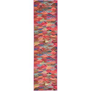 Unique Loom Autumn Providence Multi 2' 6 x 10' 0 Runner Rug 3138279 ...