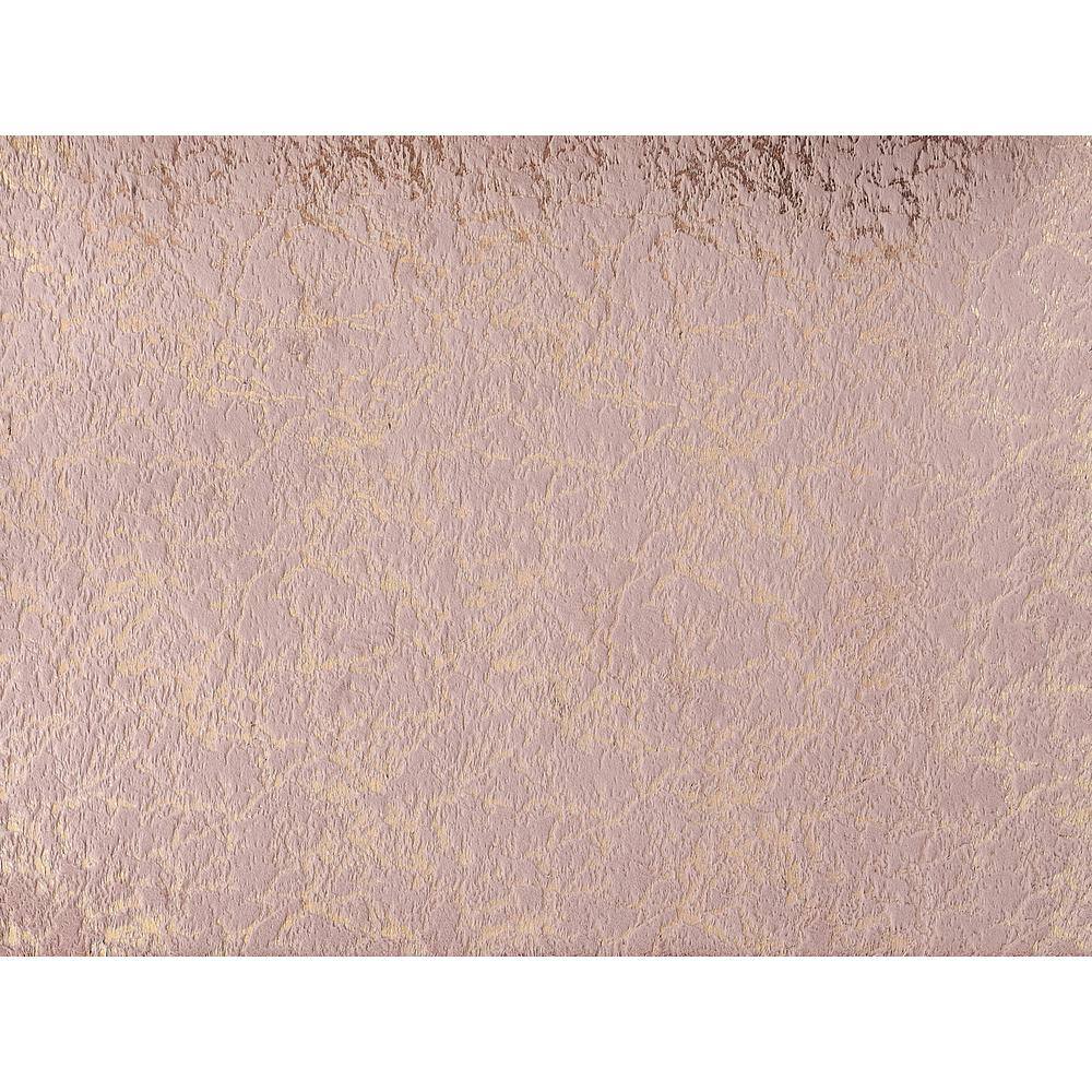 Amazing Rugs Lily Luxury Pink Gilded 5 ft. x 7 ft. Chinchilla Faux Fur ...