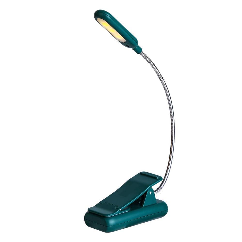 Lukyamzn Classic Clip-On 3.7-Volt 50 Lumen Integrated LED Reading Clamp ...