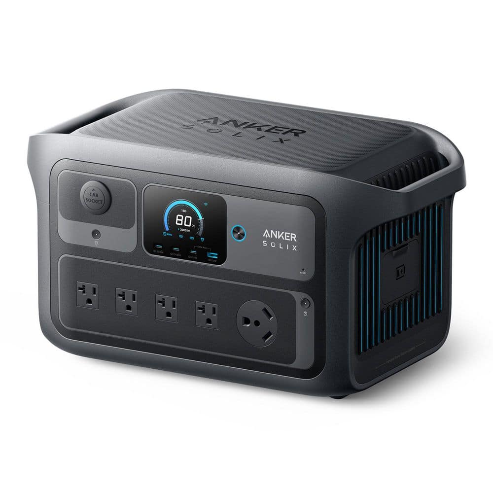 Anker SOLIX C2000X Gen 2 2,400-Watt/2,048Wh Portable Power Station ...