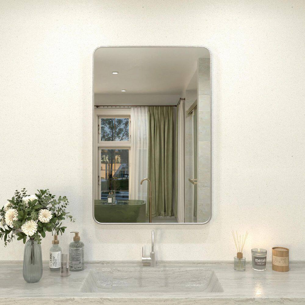 Hermitage Bath Kielo 24 in. W x 36 in. H Rectangular Framed Wall ...