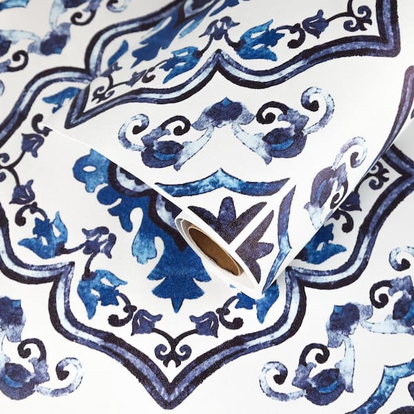 Jeedeson 12 in. x 120 in. Vinyl Peel and Stick Backsplash, Wall Tile ...