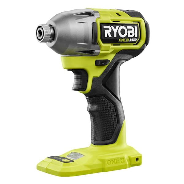 RYOBI ONE HP 18V Brushless Cordless 1 4 in. 4 Mode Impact Driver Tool Only PBLID02B The Home Depot