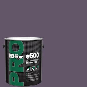 BEHR PRO 1 gal. #PPU17-04 Darkest Grape Low Luster Exterior Paint ...
