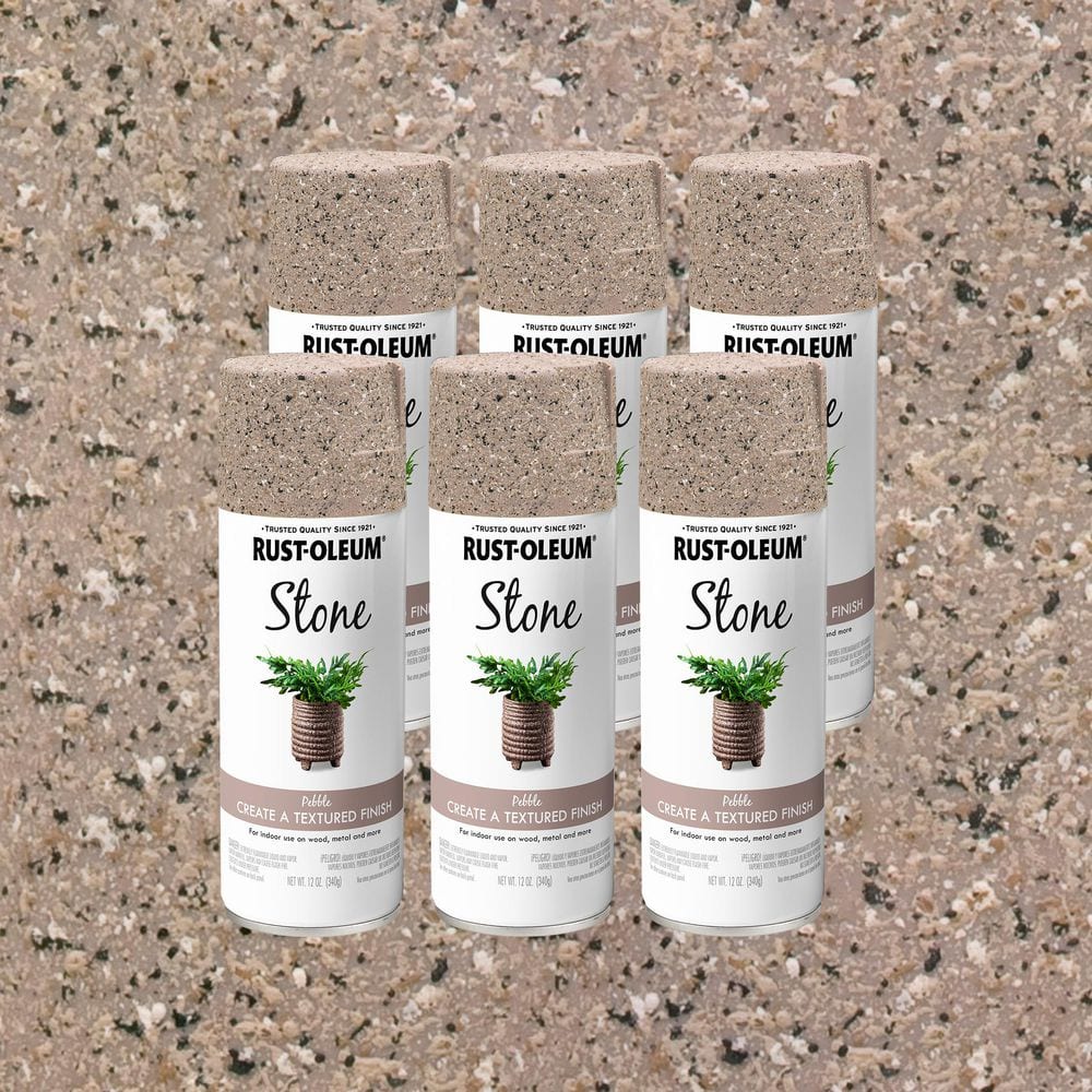 Rust-Oleum Specialty 12 oz. Stone Creations Pebble Textured Finish ...