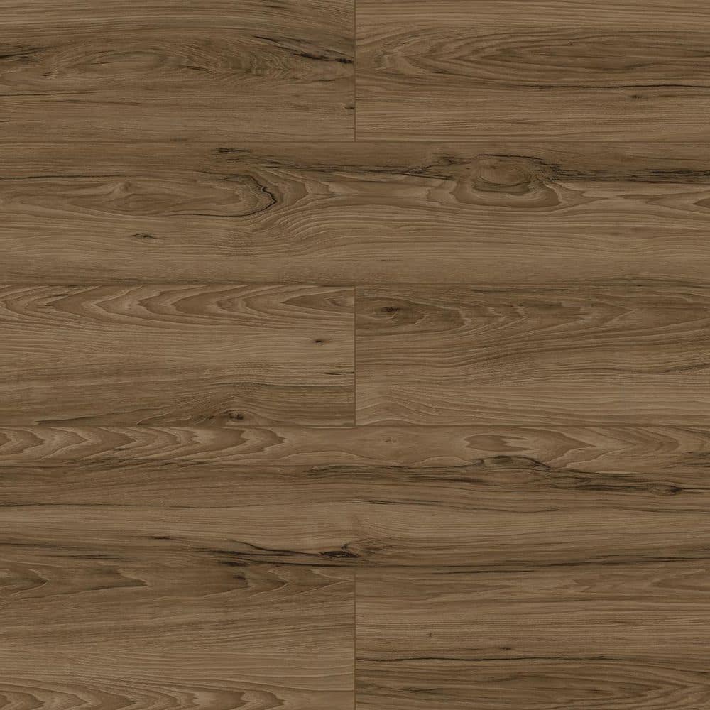 DOTFLOOR Golden Oak 12 MIL x 7.17 in. W x 48 in. L Waterproof Click ...