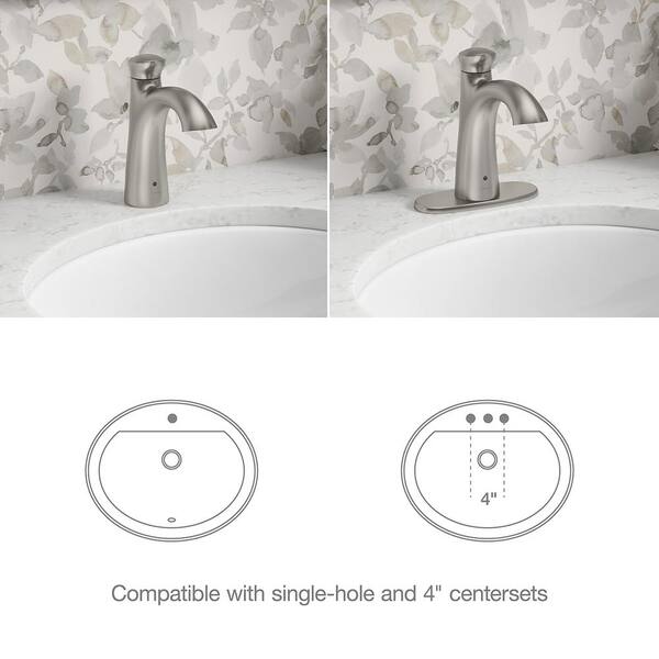 MOEN Belfield Widespread 2-Handle Bathroom Faucet In Chrome, 52% OFF