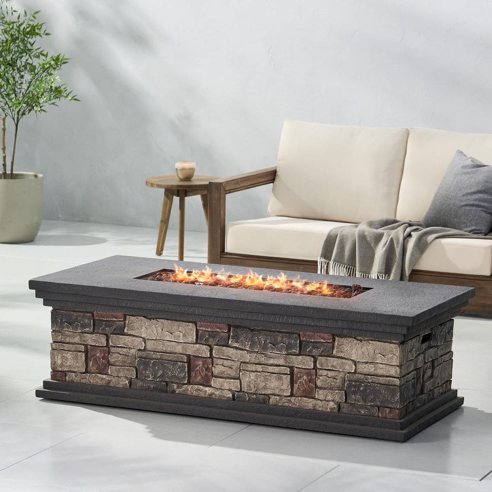 FASHION FINESSE LLC 56 in. x 26 in. 50000 BTU Assembled Outdoor ...