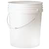 Leaktite 5 gal. 70mil Food Safe Bucket White 005GFSWH020 - The Home Depot