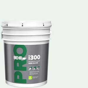 BEHR PRO 5 gal. #W-D-500 Cascade White Low Luster Exterior Paint ...