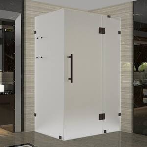 Aston Avalux GS 58 in. x 36 in. x 72 in. Rectangular Pivot Frameless ...