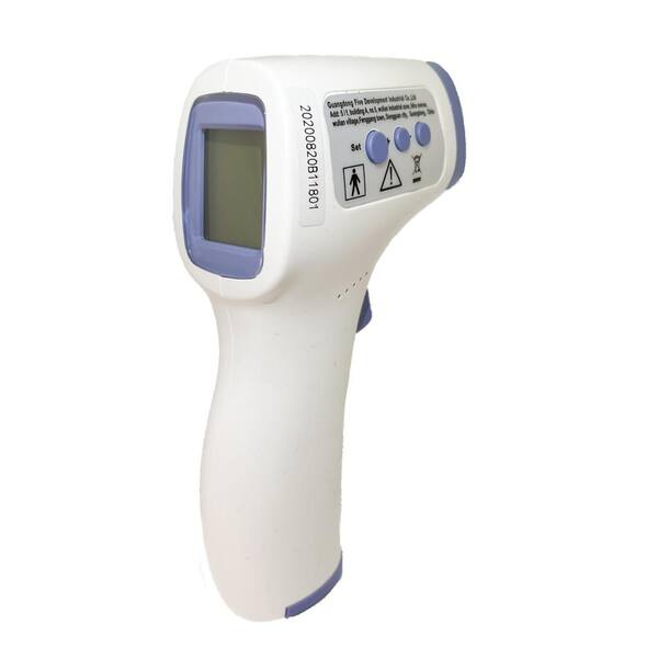 Non-Contact Infrared Thermometer, White IT-122 - The Home Depot