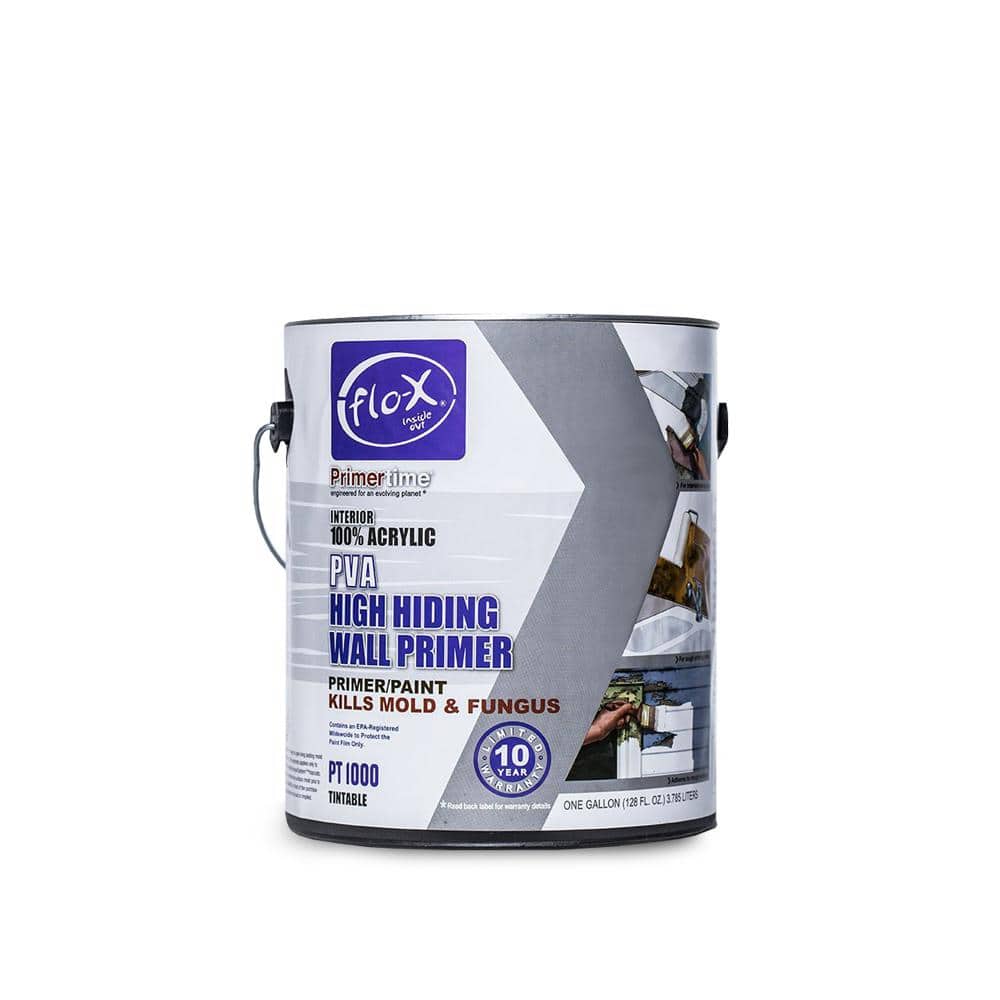 Flo-X Contractor Pro 1 Gal. Primertime High Hiding Wall Primer-PT-1000 ...