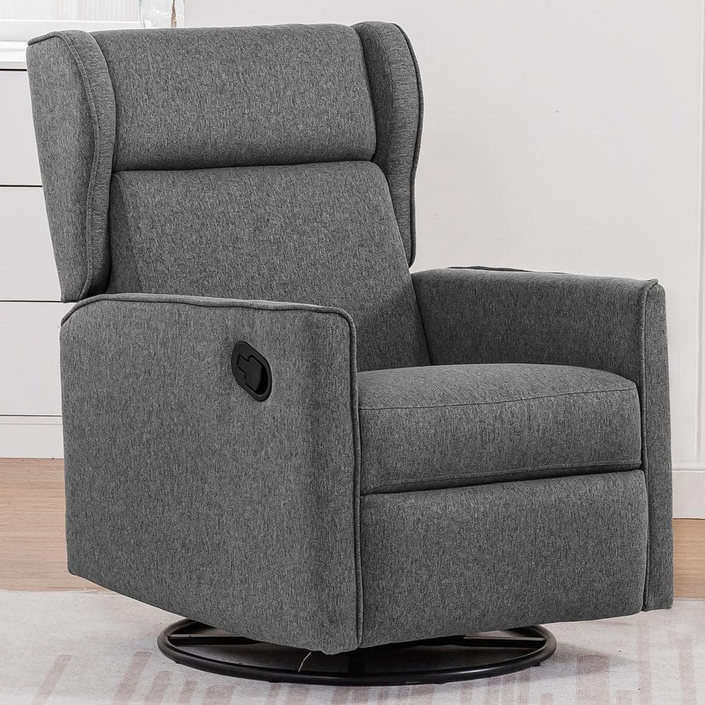 ComHoma Rocking Recliner Chair Swivel Glider Reclining Single Sofa ...