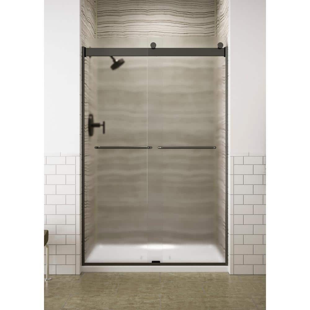 Reviews for KOHLER Levity 44-48 in.W x 74 in. H Semi-Frameless Sliding ...