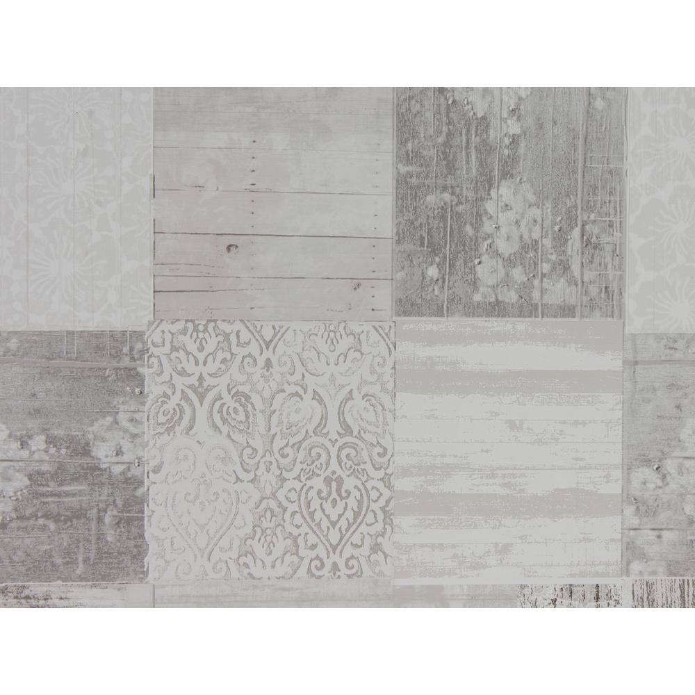 Fablon Vintage Light Grey Adhesive Film (Set of 2) TFAB14024 - The Home ...