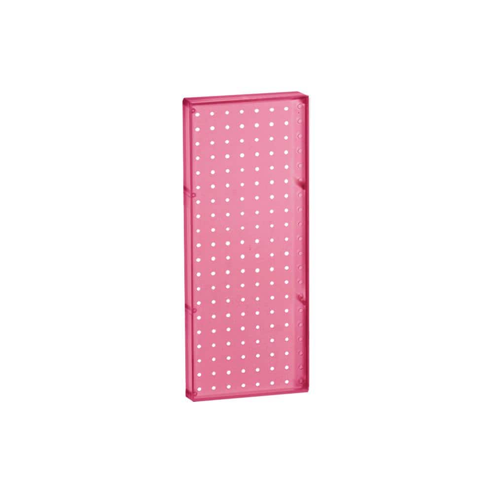 Reviews for Azar Displays 20.625 in. H x 8 in. W Pegboard Pink Styrene ...