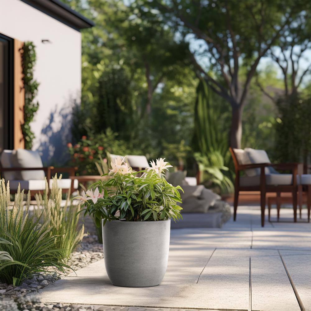 Sapcrete Lightweight 13.5in. x 13in. Stone Finish Extra Large Tall ...