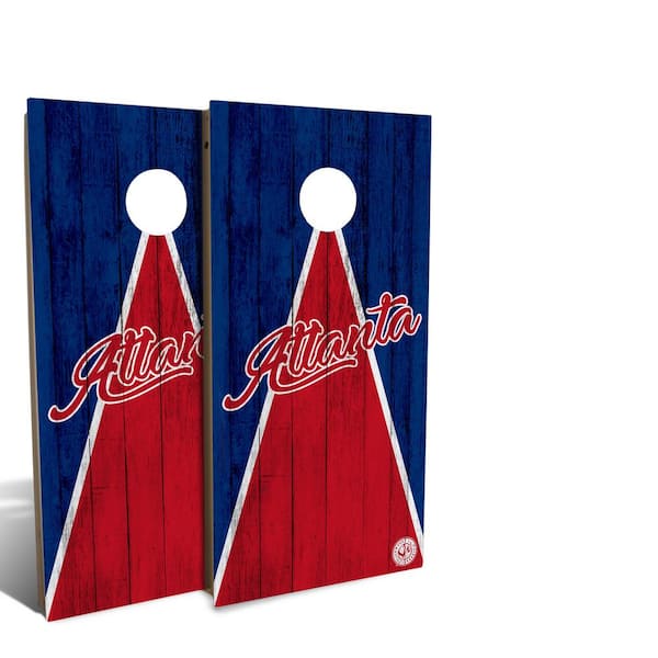 IPG Global Marketing Atlanta Triangle Baseball Cornhole Board Set ...