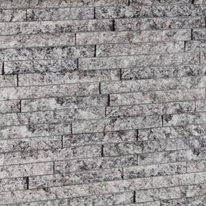 CRUZ BAY STUDIO Linear Lines 4 in. x 6 in. Platinum Stone Split Face ...