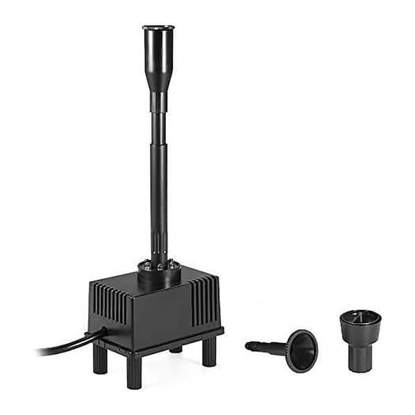 Oyezvary 10W 600L/H Submersible Fountain Pump with 6 LED Lights for ...