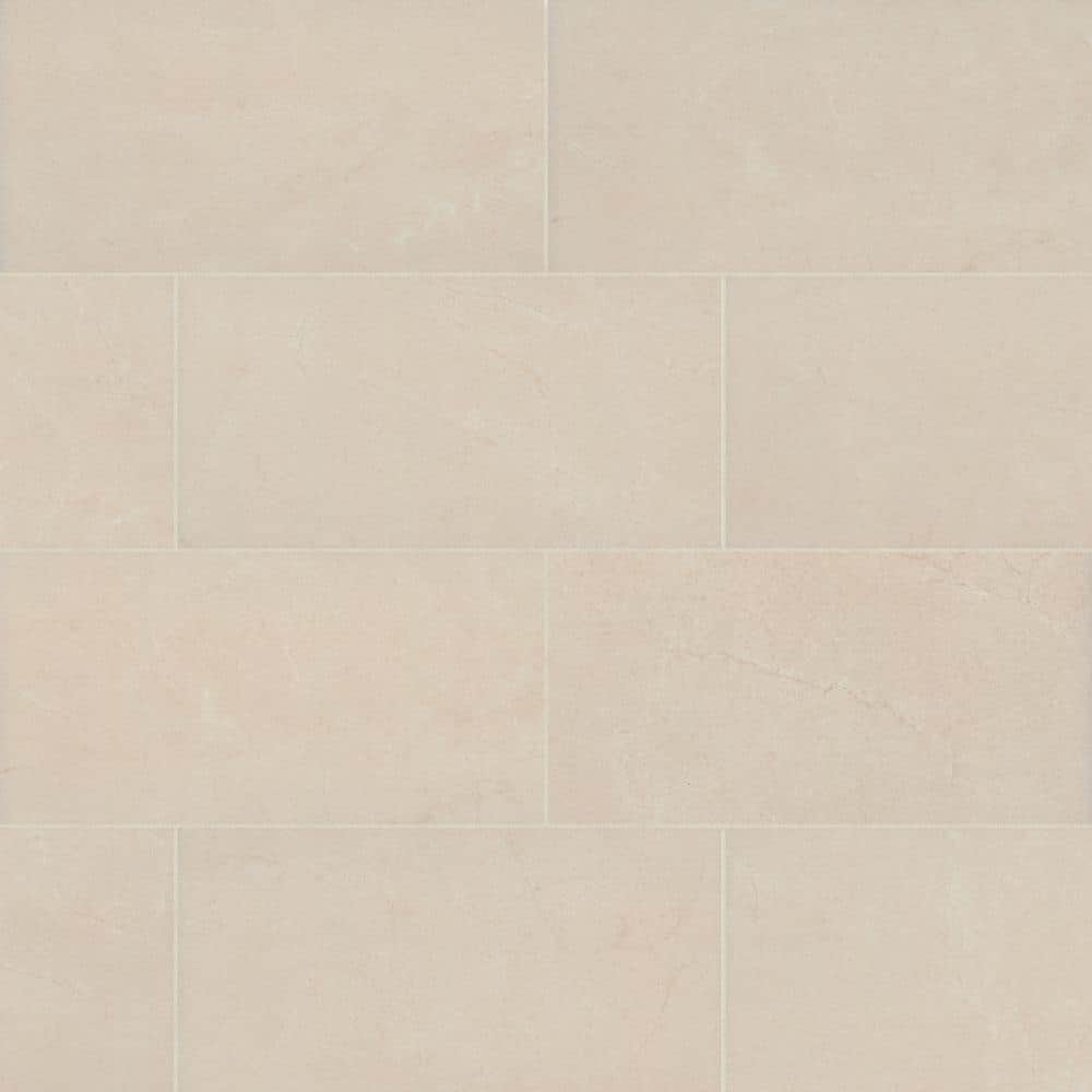 MSI Coastal Drift 12 in. x 24 in. Glossy Ceramic Sandstone Look Floor ...