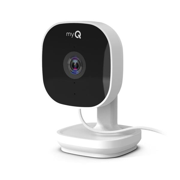 Chamberlain myQ Smart Indoor Home Security Camera MYQ-C13AXXW - The ...