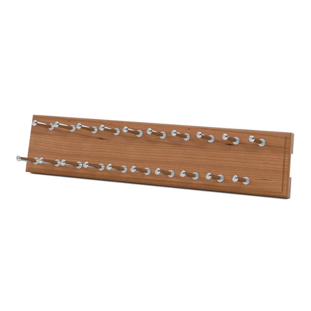 SimplyNeu 20-Hook Amber Tie Rack SNTR-BC - The Home Depot