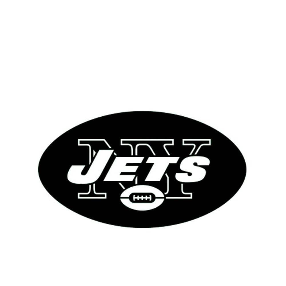 Fathead 14 in. x 9 in. New York Jets Teammate Logo Wall Applique FH89 ...