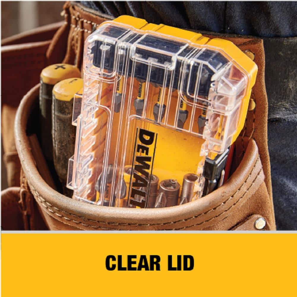DEWALT MAXFIT Screwdriving Set with Sleeve (30-Piece) DWAMF30 Die ...