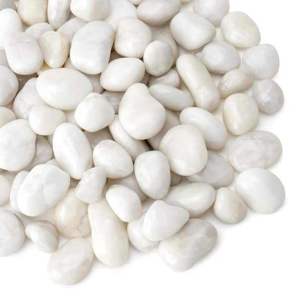 Have a question about 10 lb White River Rocks, 3/8 in Polished ...