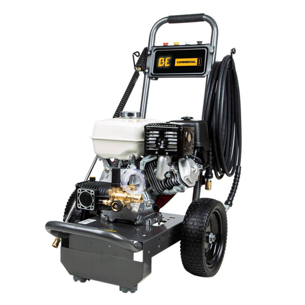 BE POWER EQUIPMENT 3800 PSI 3.5 GPM Cold Water Gas Pressure Washer ...