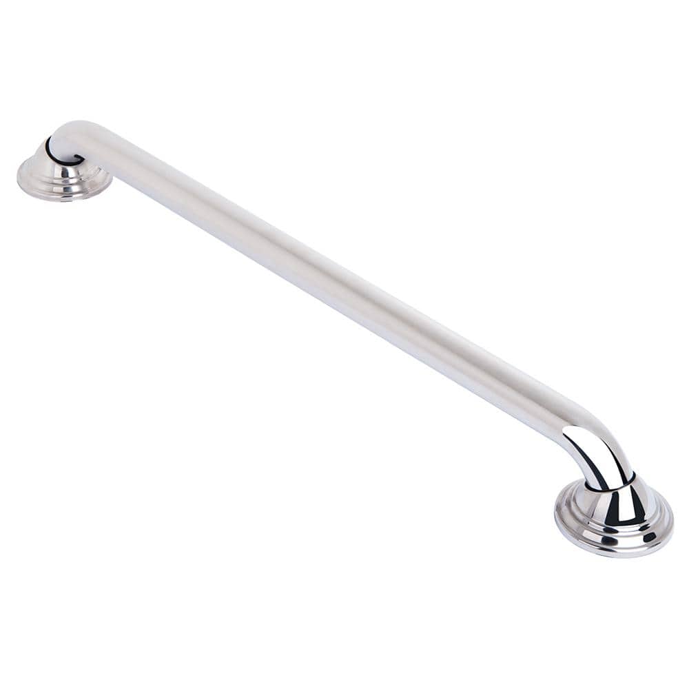 Utopia Alley Decorative Shower Safety Grab Bar, Polished Stainless ...