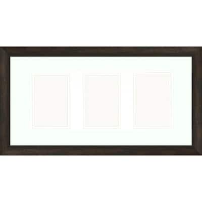 PTM Images 14-Opening Holds Multiple Photos Matted Brown Photo Collage ...