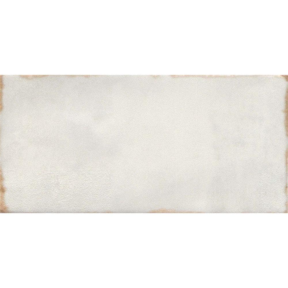 EMSER TILE Antigo Vanilla 2 in. x 5 in. Glossy Ceramic Wall Tile (12.1 sq. ft./Case, 144 pcs ...