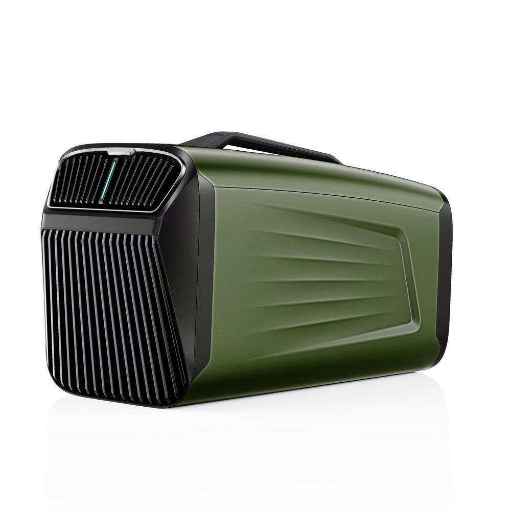 3800 (DOE) BTU Portable Air Conditioner in Green, 130 sq. ft. Remote ...