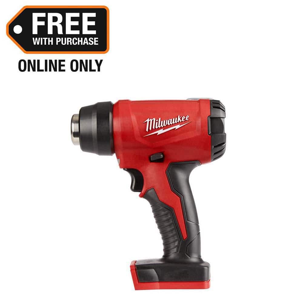 Milwaukee M18 18V Lithium-Ion Cordless Compact Heat Gun (Tool-Only ...