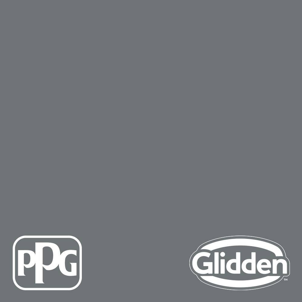 Glidden 8 oz. PPG1011-5 Improbable Satin Interior Paint Sample PPG1011 ...