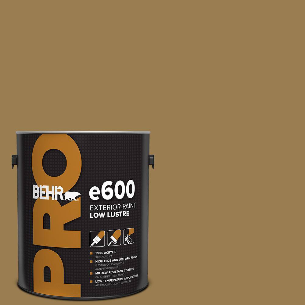 BEHR PRO 1 gal. #320F-6 Wool Tweed Low Luster Exterior Paint PR62301 ...